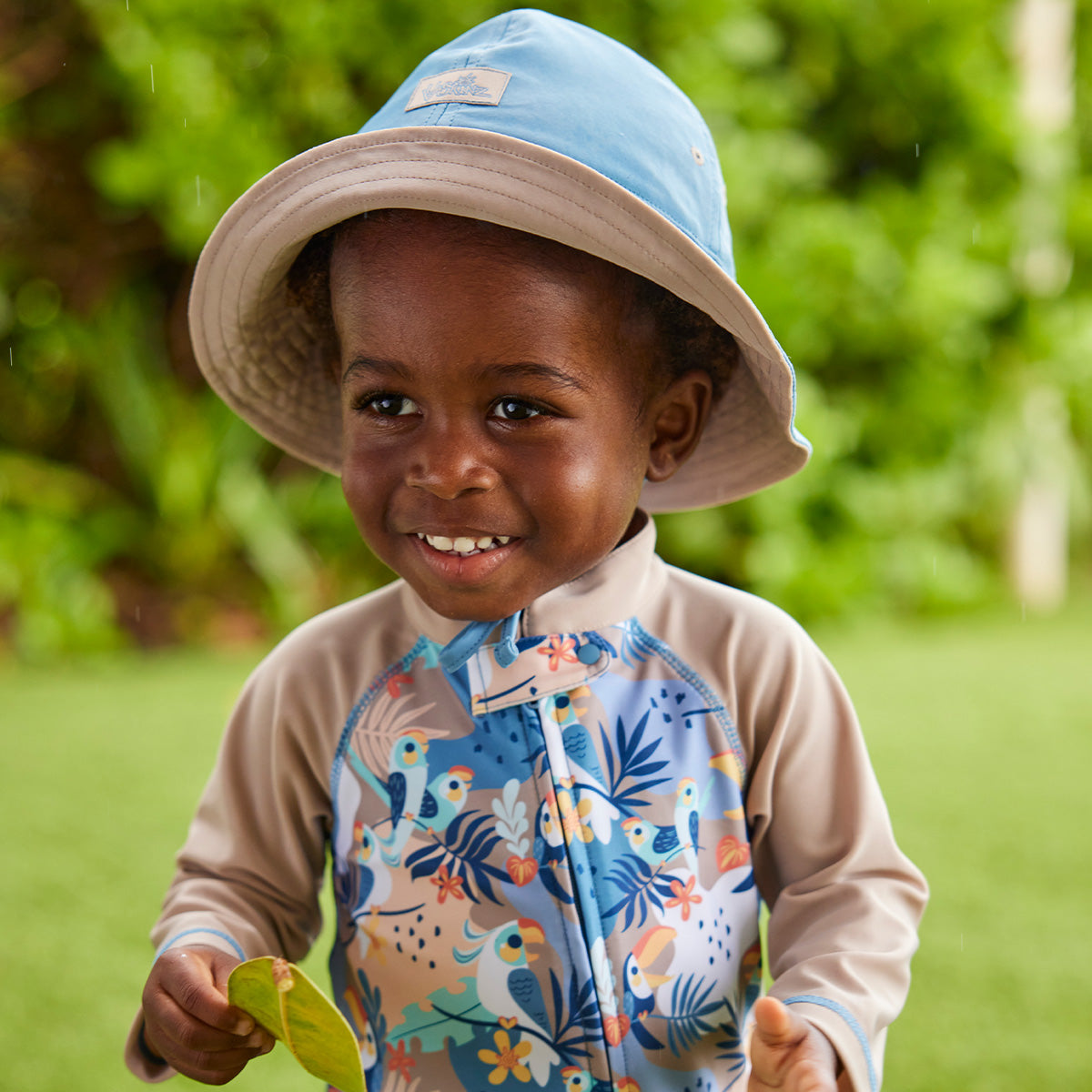 Baby Boys' Reversible Sun Hat | Baby UPF 50+ Bucket Hat – UV Skinz®