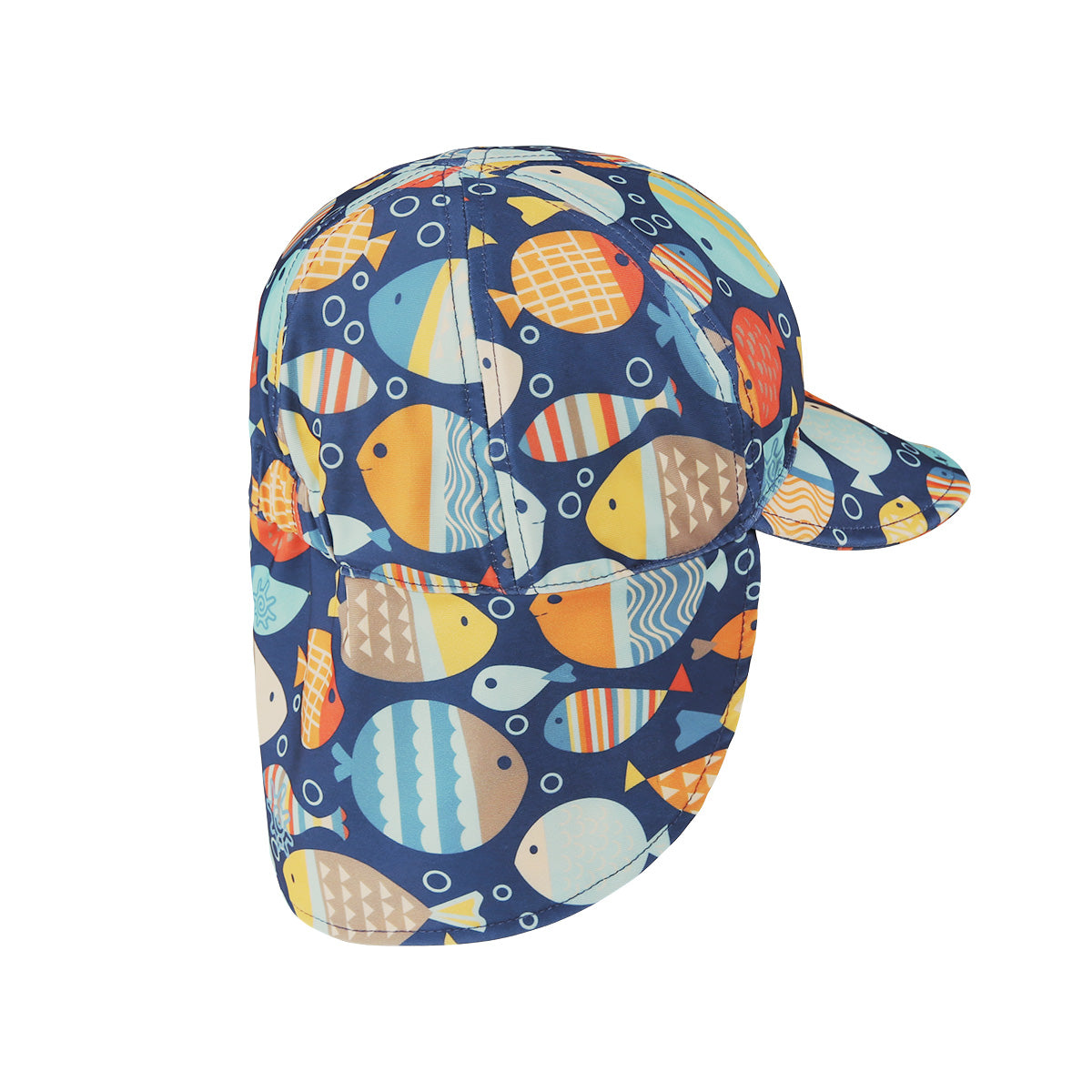 Baby Boy's Swim Hat with Neck Flap | Certified UPF 50+ – UV Skinz®