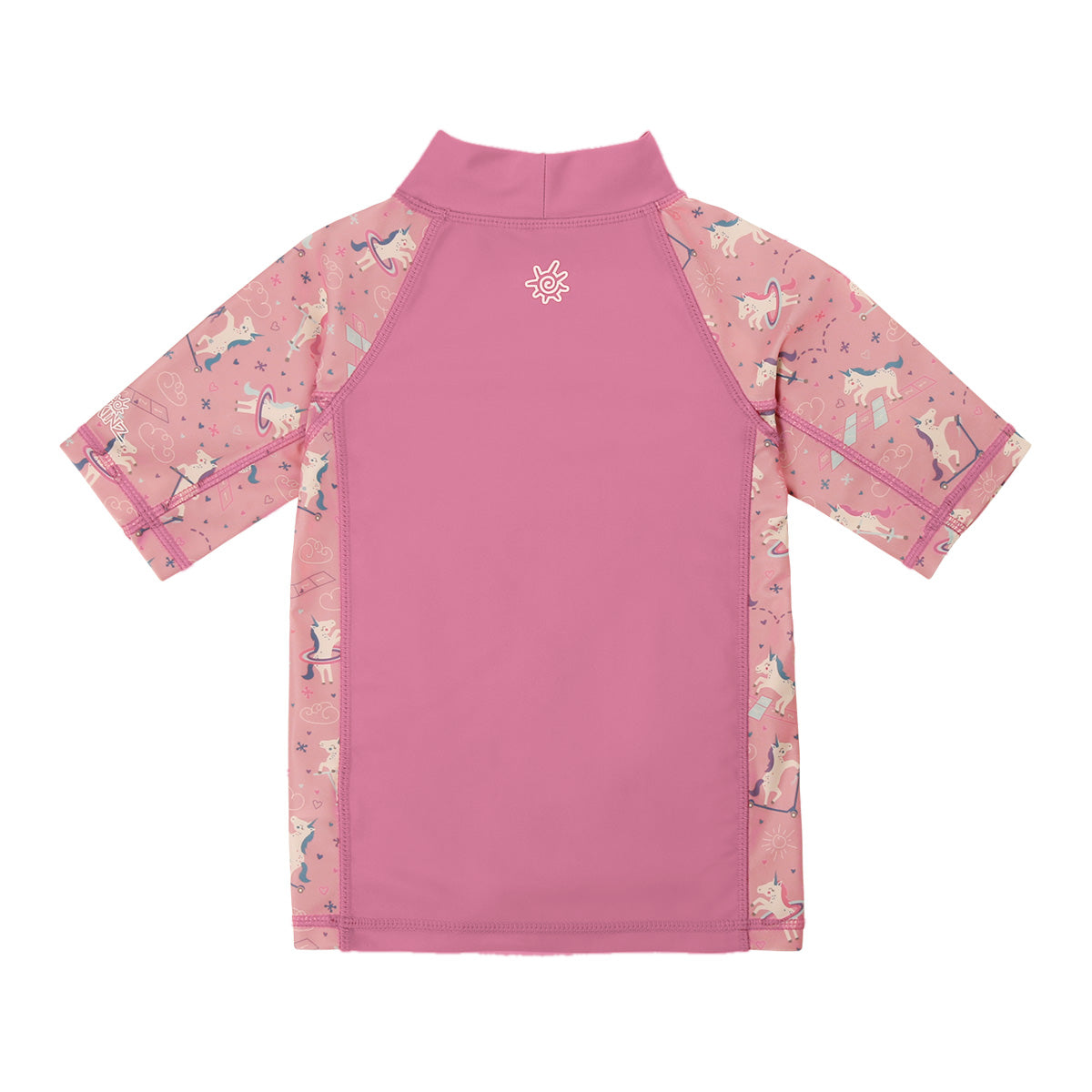 Girl's Short Sleeve Sunny Swim Shirt | Certified UPF 50+ – UV Skinz®