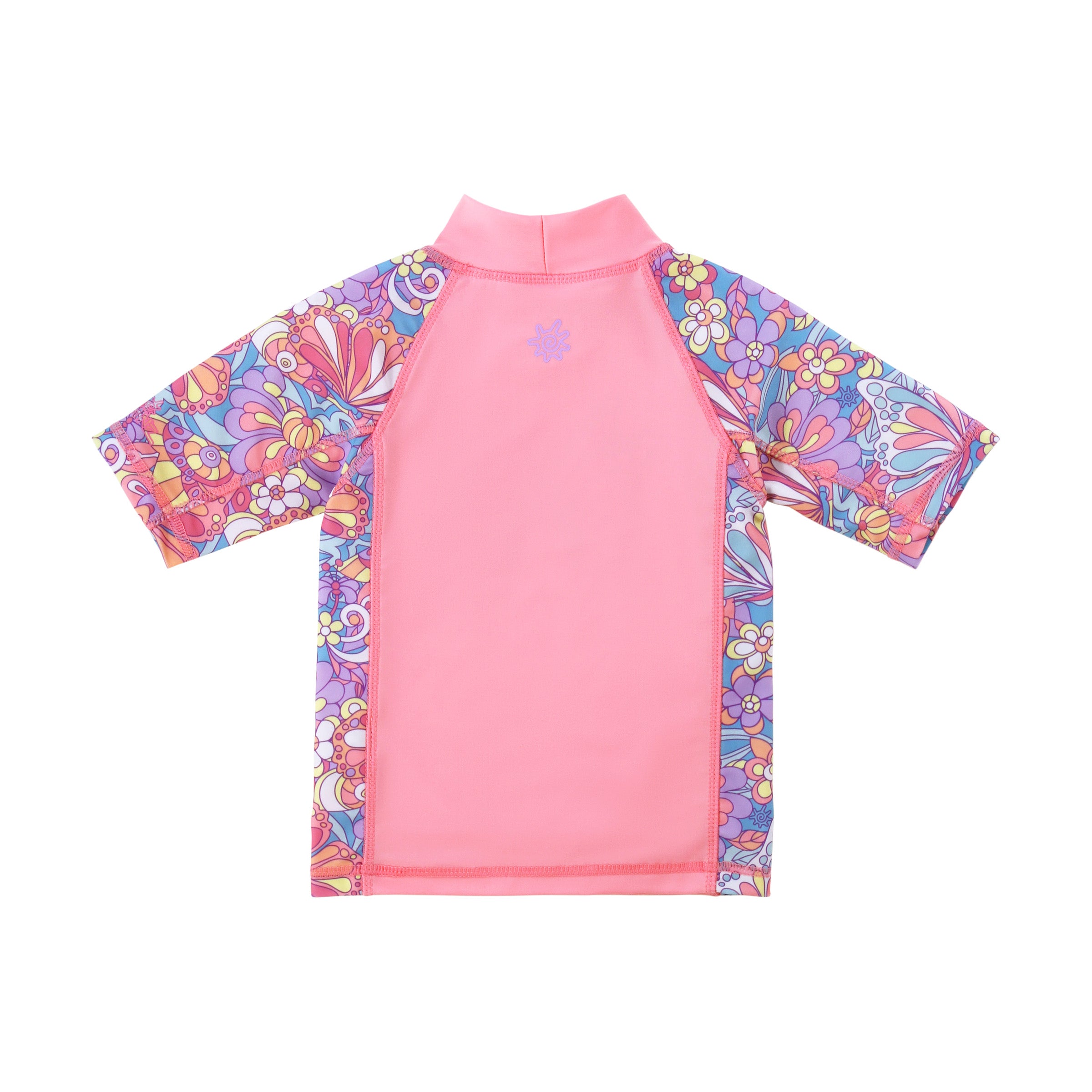 Girl's Short Sleeve Sunny Swim Shirt | Certified UPF 50+ – UV Skinz®
