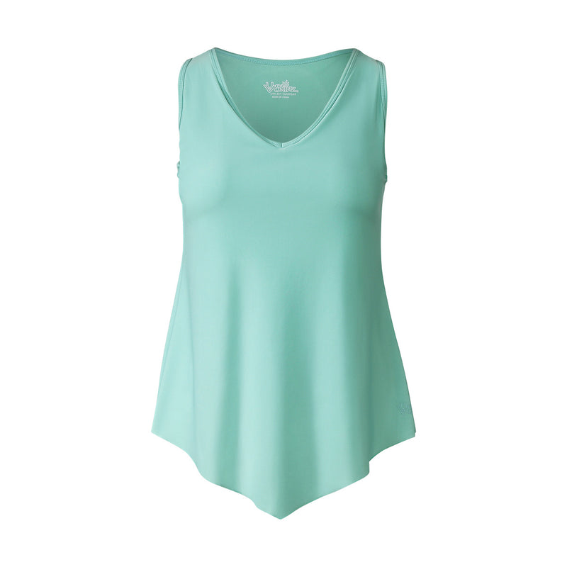 Women's Swim Tank Top with Bra | Certified UPF 50+ – UV Skinz®