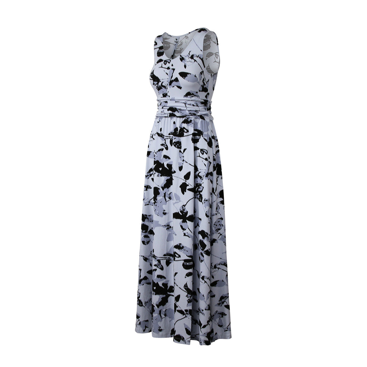 Women's UPF V-Neck Sleeveless Maxi Dress | Sun Protection Dress – UV Skinz®