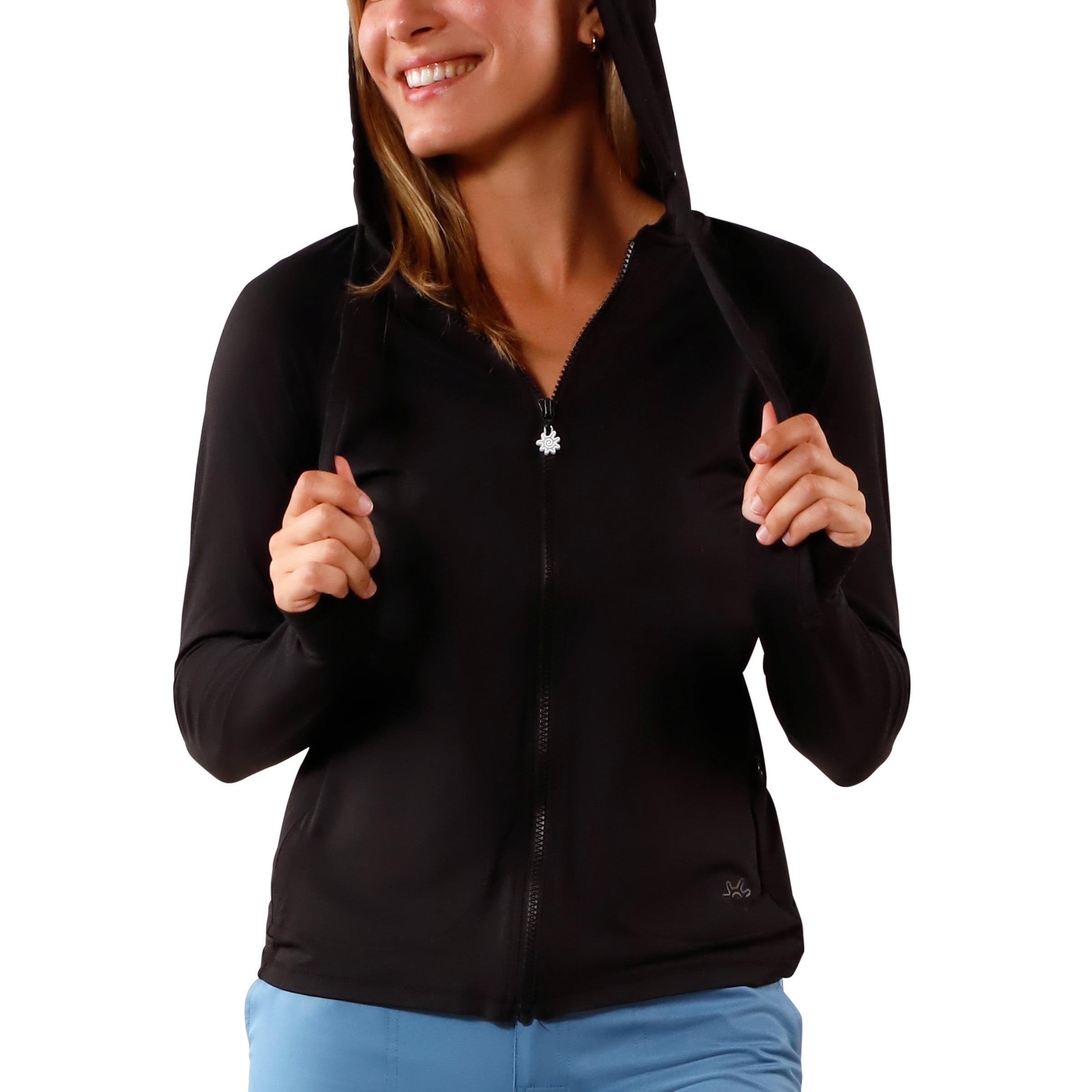 Women's Hooded Swim Jacket | Certified UPF 50+ – UV Skinz®