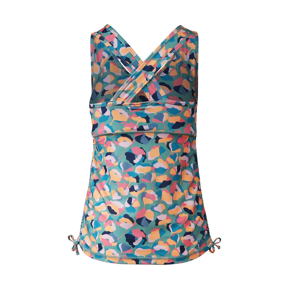 Women's Ruched Swim Tank Top | Certified UPF 50+ – UV Skinz®