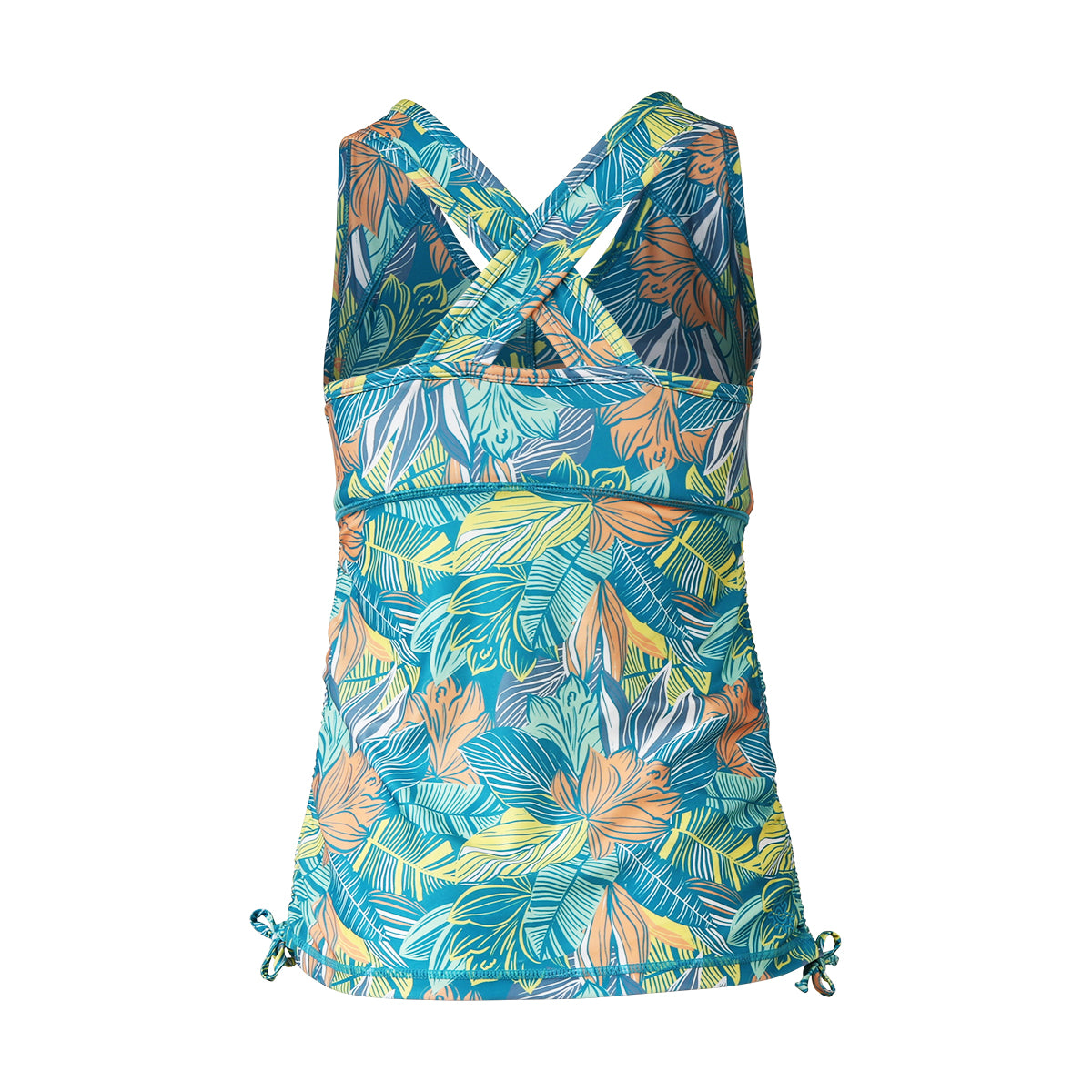 Women's Ruched Swim Tank Top | Certified UPF 50+ – UV Skinz®