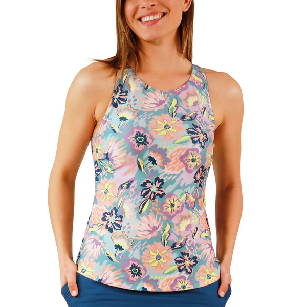 Women's High Neck Swim Tankini | Certified UPF 50+ – UV Skinz®