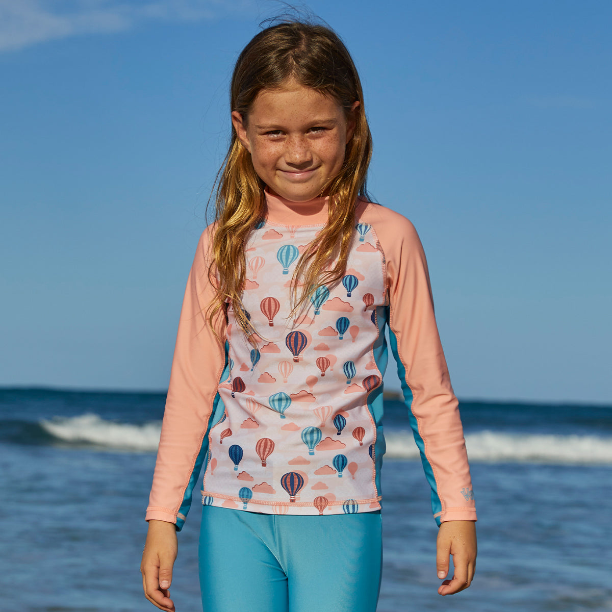 Girl's Long-Sleeve Sunny Swim Shirt | UV Skinz – UV Skinz®